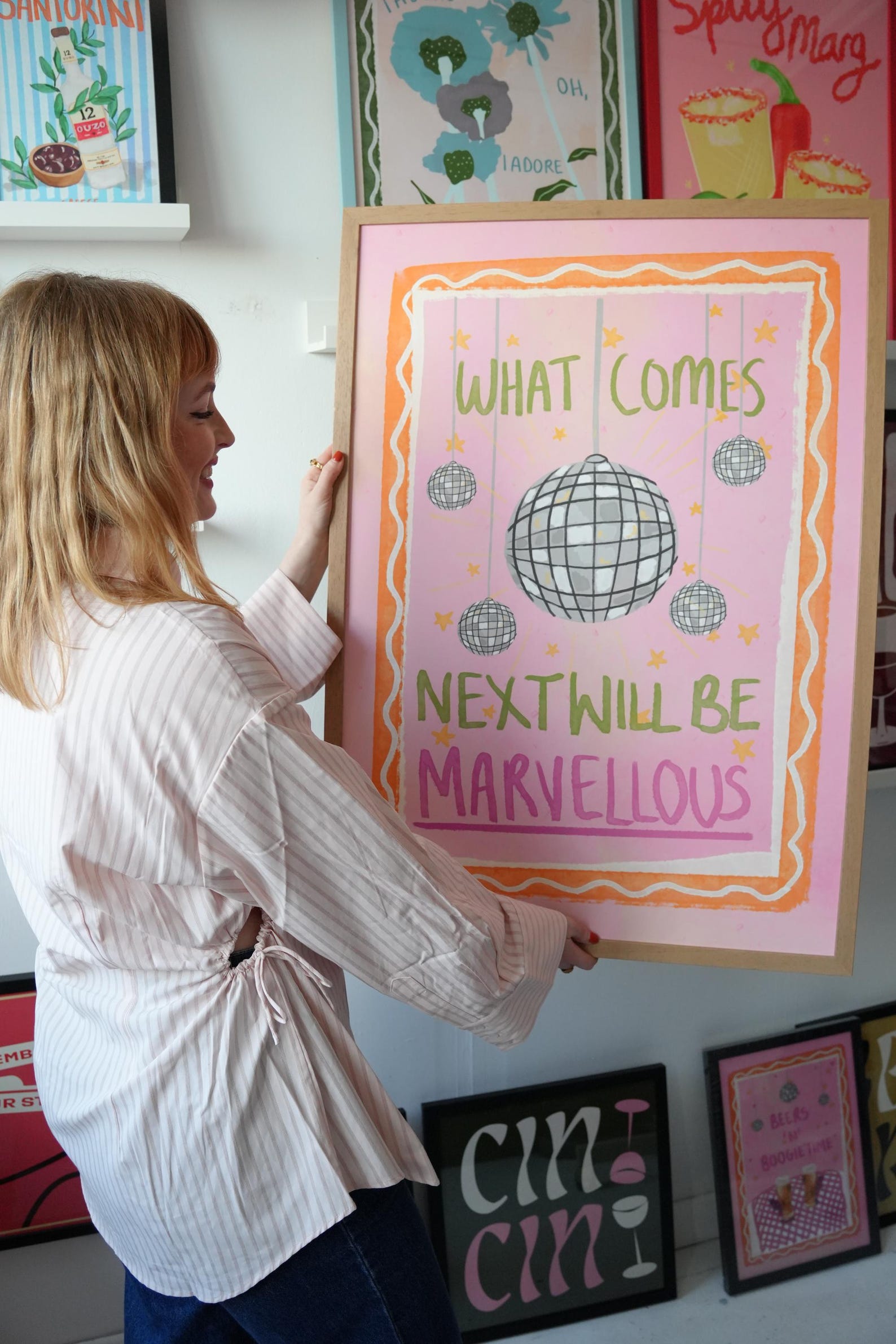 What Comes Next Will Be Marvellous – Positive Affirmation Art - Etsy UK