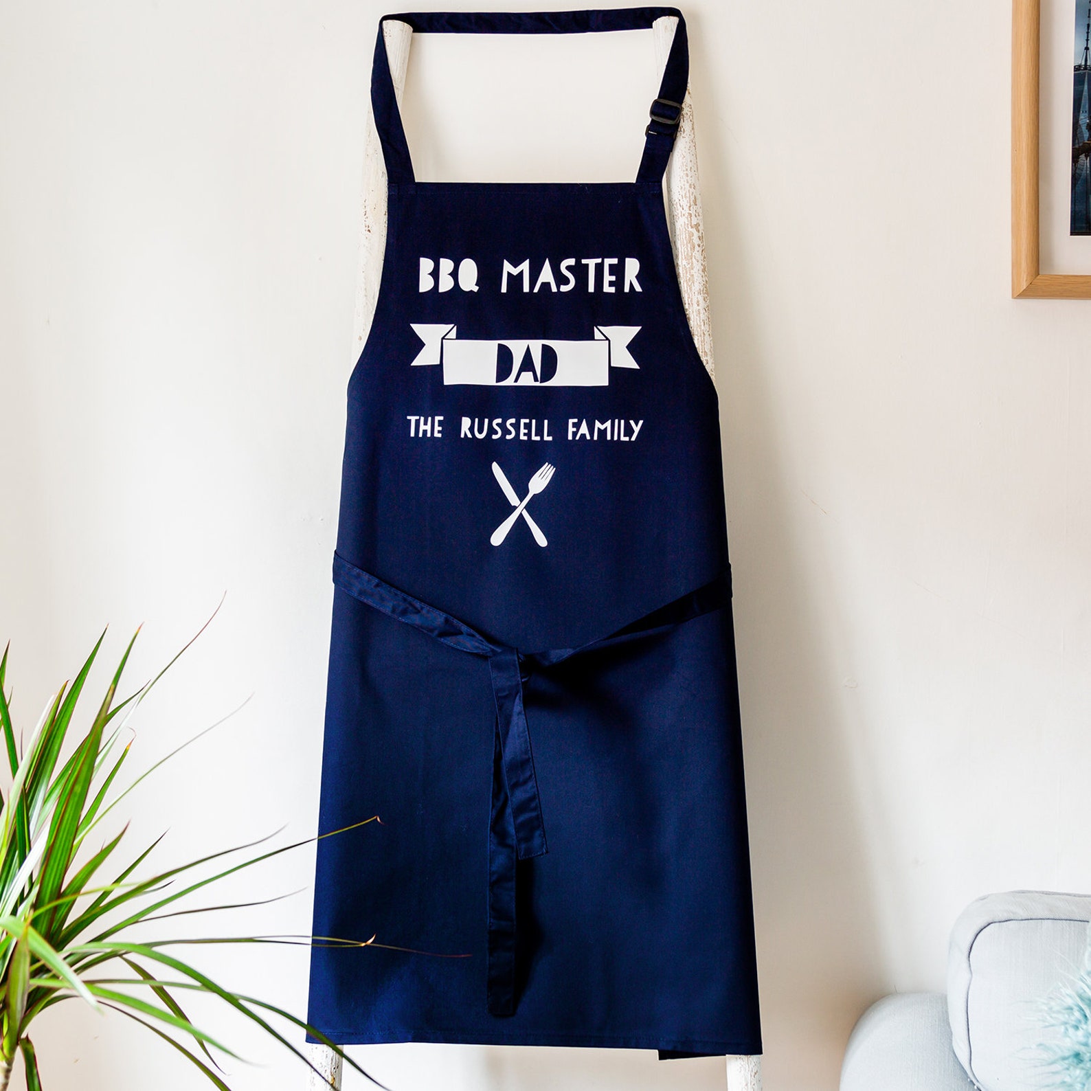 Personalised Dad Apron Father Apron Daddy Gifts Dad Gift - Etsy