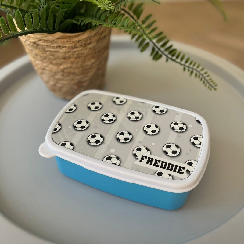 Kids Soccer Lunch Box - Etsy UK