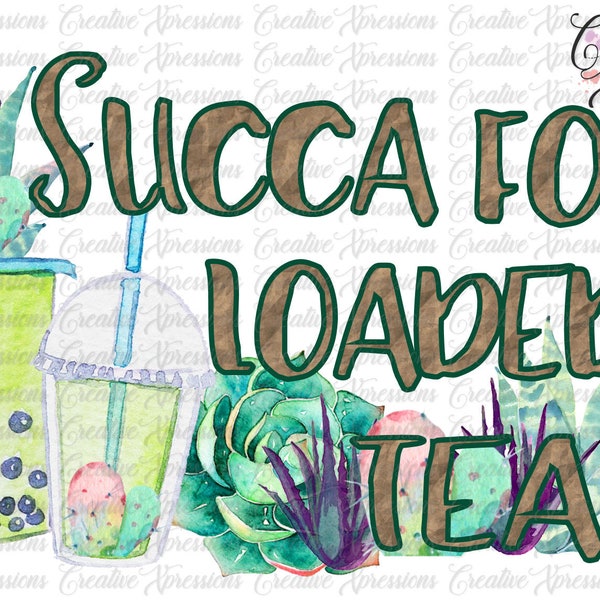 Loaded Tea Clipart - Etsy