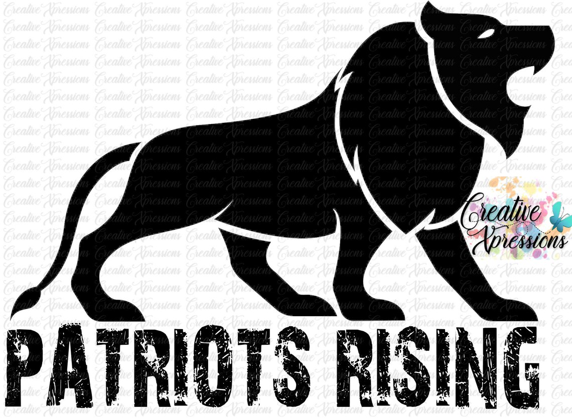 Patriots Rising png & jpg Instant DIGITAL Download PNG for | Etsy