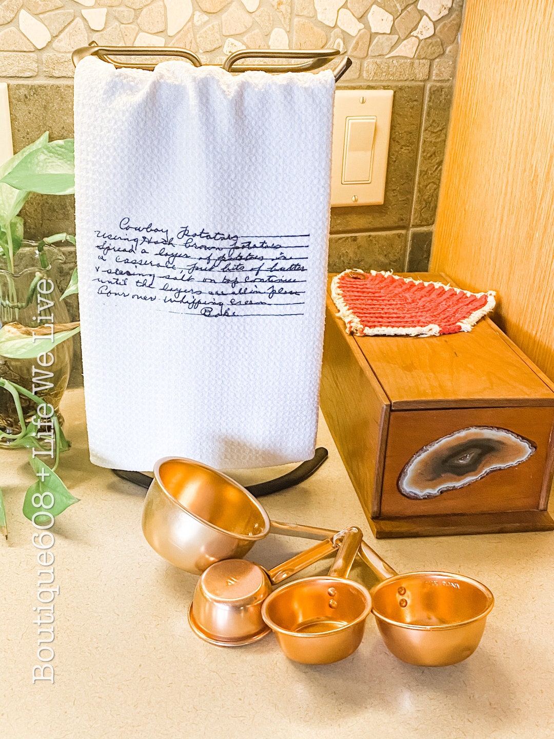 Custom Recipe Towels - Etsy