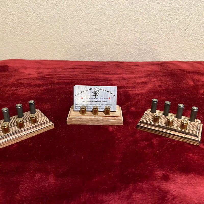 Bullet Card Holder - Etsy