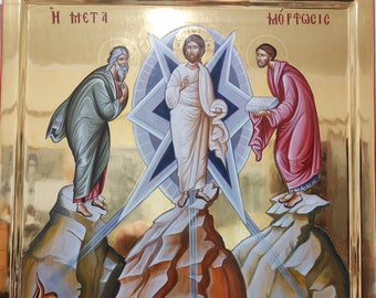 Jesus Transfiguration Icon - Etsy