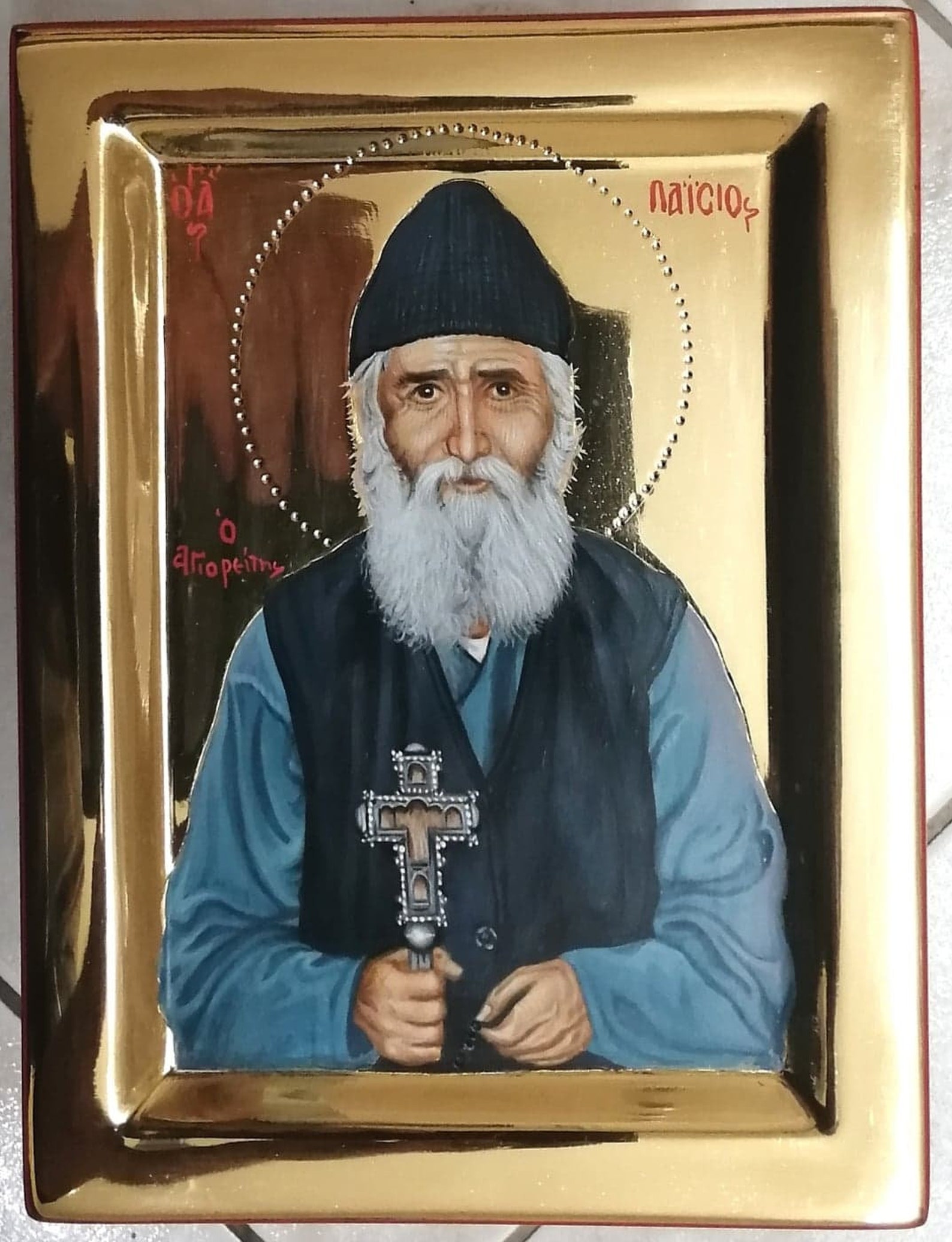 Saint-Osios Elder Paisios/Mount Athos/Orthodox Icon/Greek | Etsy