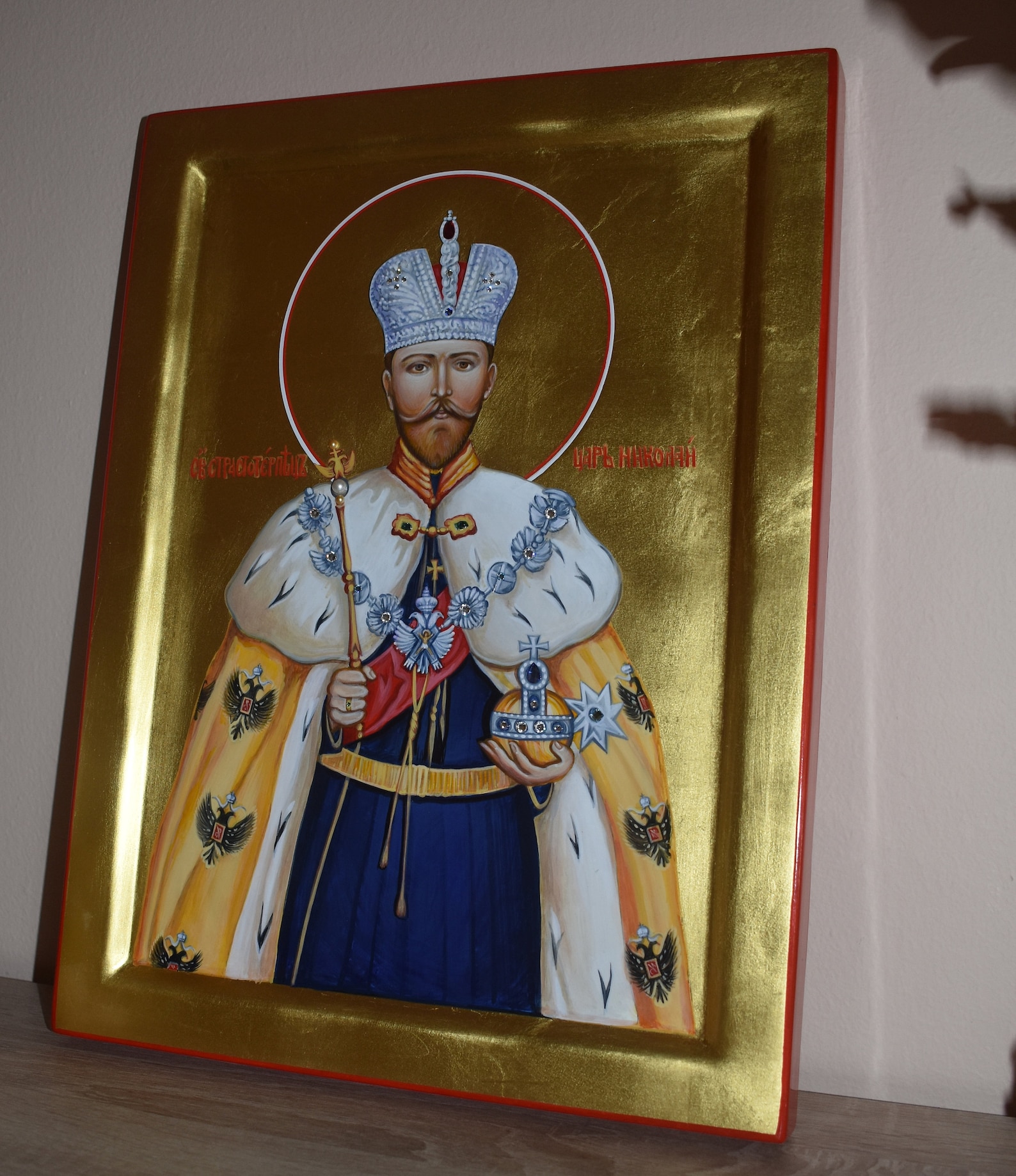 Tsar Nicholas II Icon/handpainted Icon/saint Nikolai II of - Etsy