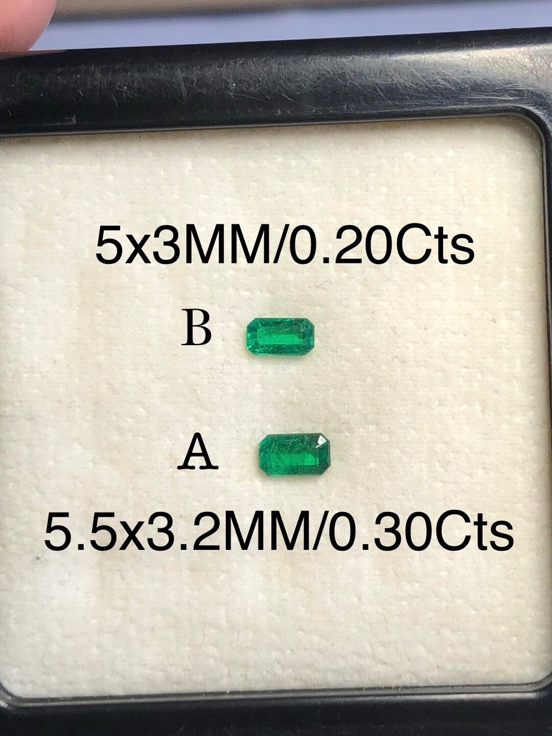 Certified Natural Octagon Emerald Cut Faceted Gemstone Rich Green Color ...