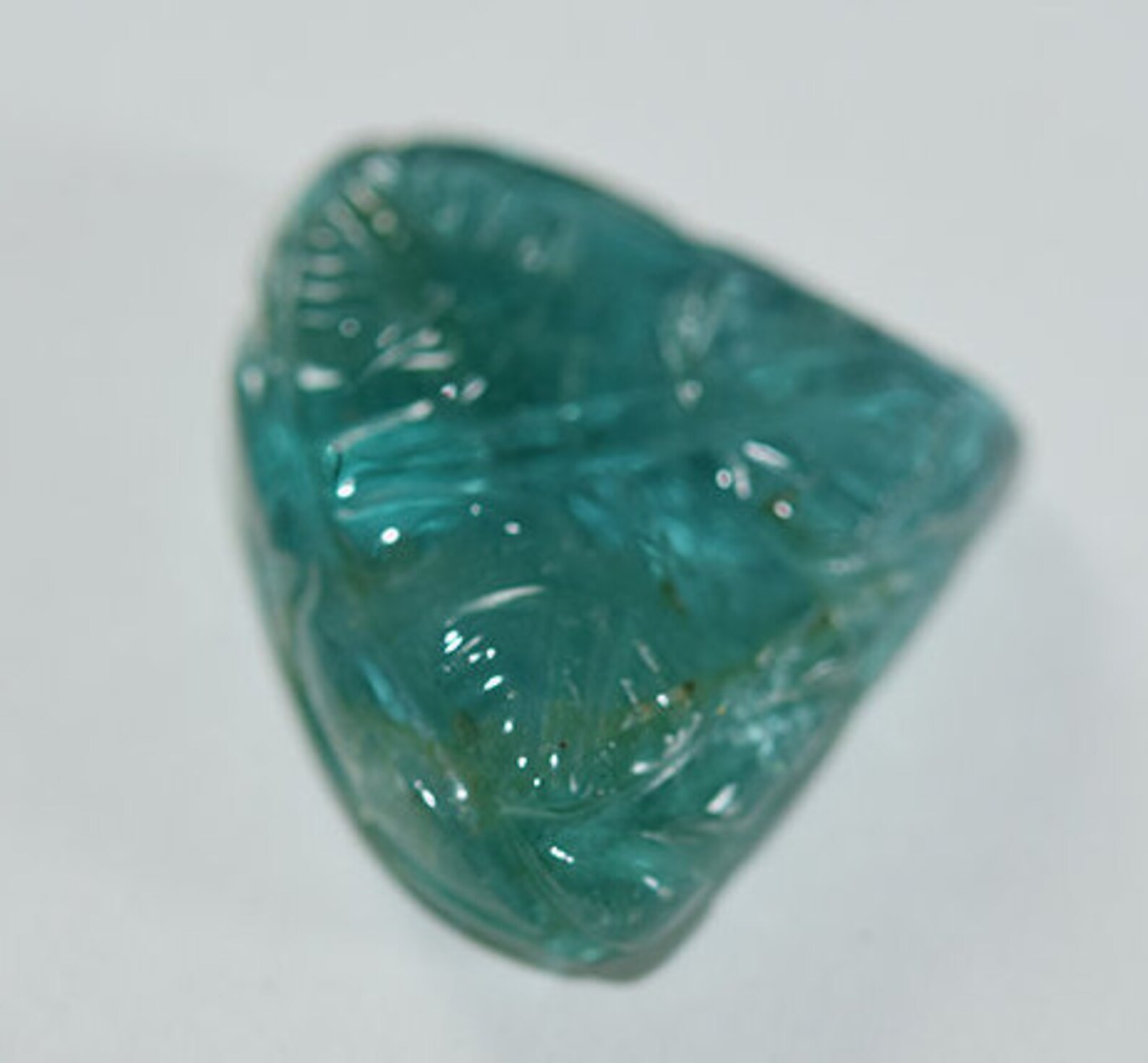 Certified 7.18cts Natural Fancy Triangle Emerald Hand Made - Etsy UK