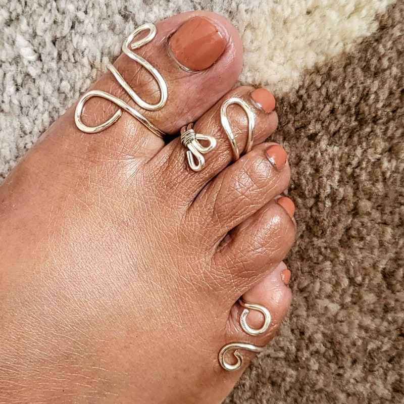Toe Rings for Women - Etsy