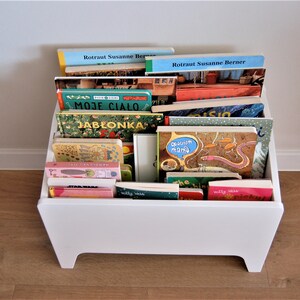 Montessori Bookcase, Bookshelf for Kids, Storage for Toys. Chest Bin - Etsy