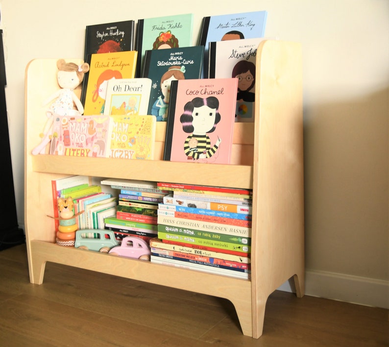 Montessori Bookcase Montessori Furniture Montessori Library - Etsy