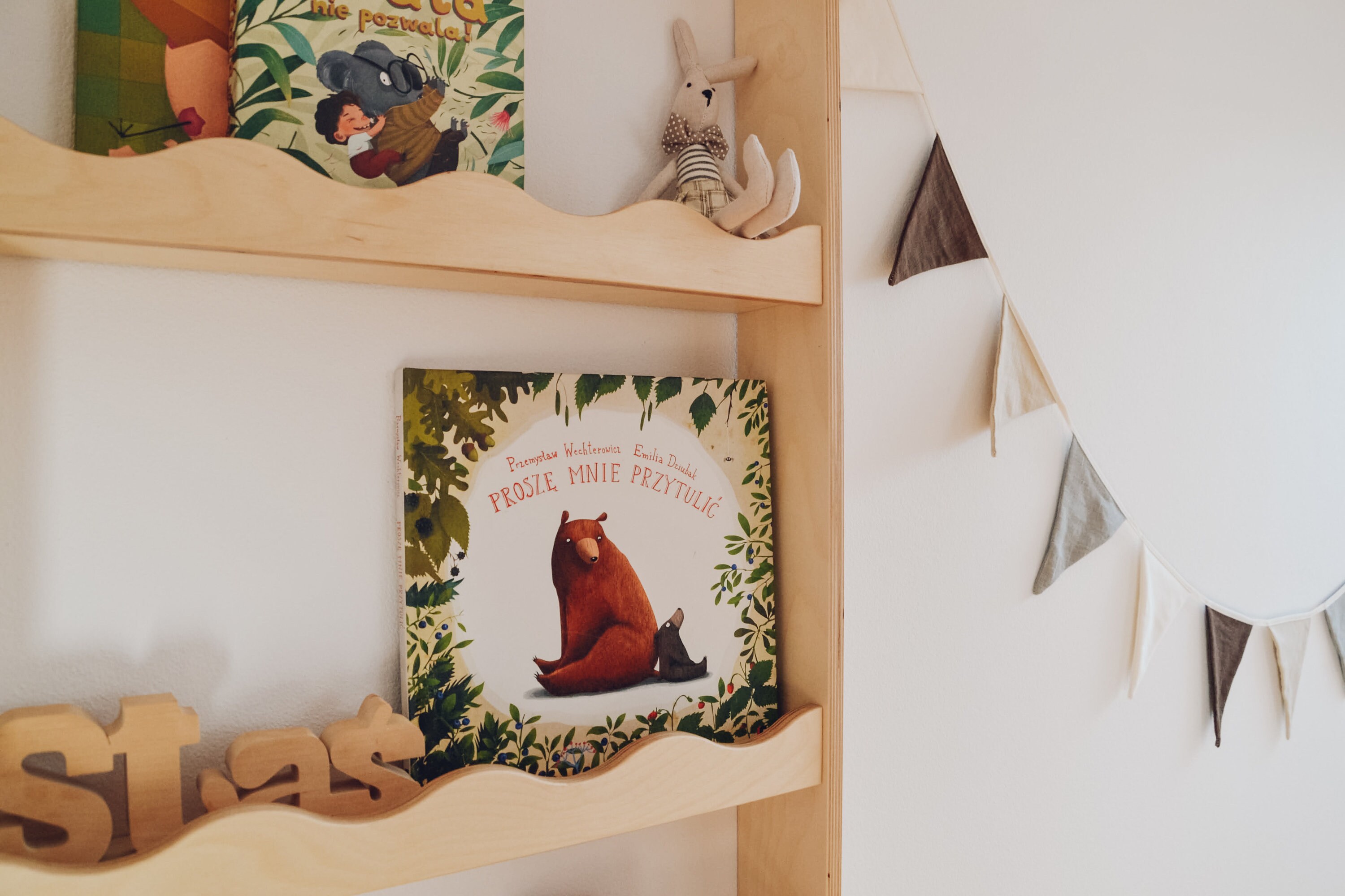 Montessori Bookcase, Shallow Bookshelf, Self Serve - Etsy