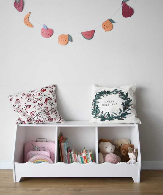 Toy Storage Bins Toyshelf for Nursery Stacking Toy Storage Playroom Storage Etsy UK