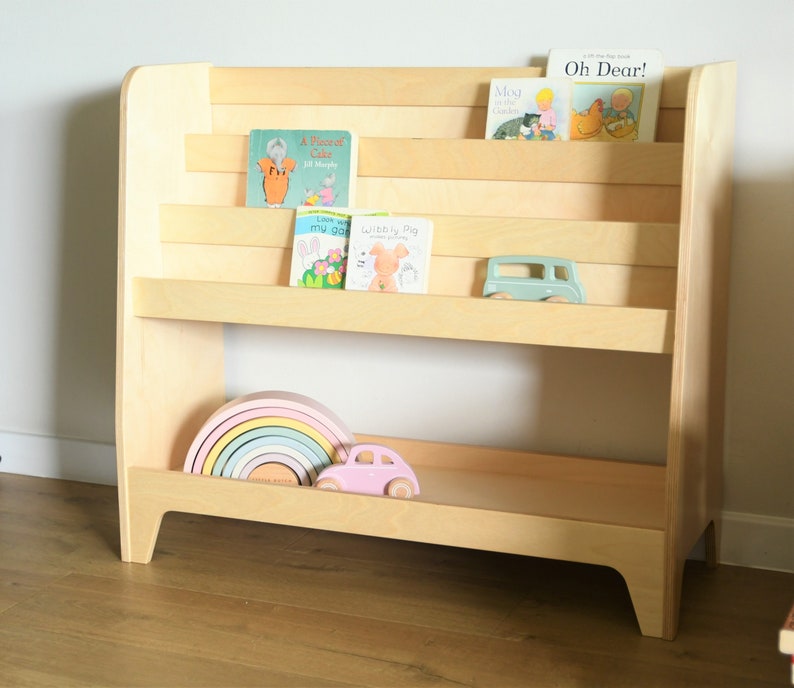 Montessori Bookcase Montessori Furniture Montessori Library - Etsy