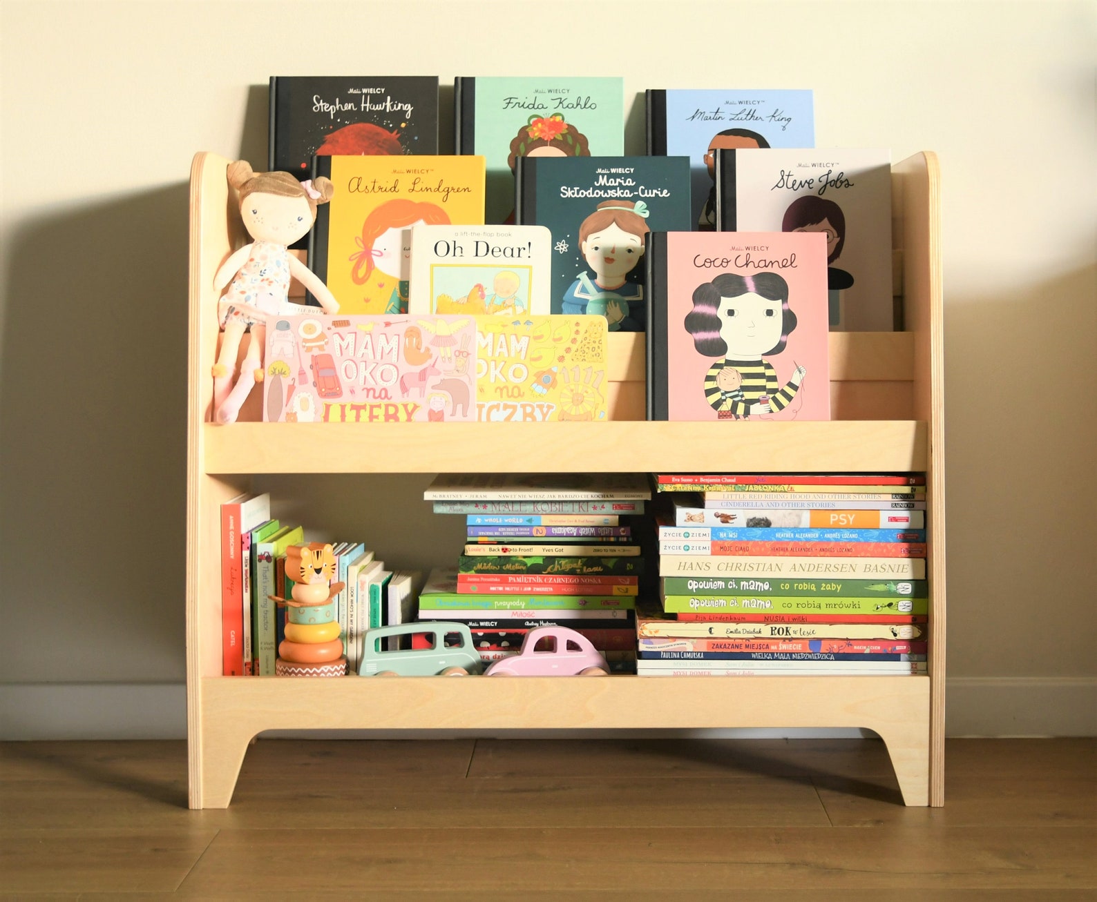 Montessori Bookcase Montessori Furniture Montessori Library - Etsy