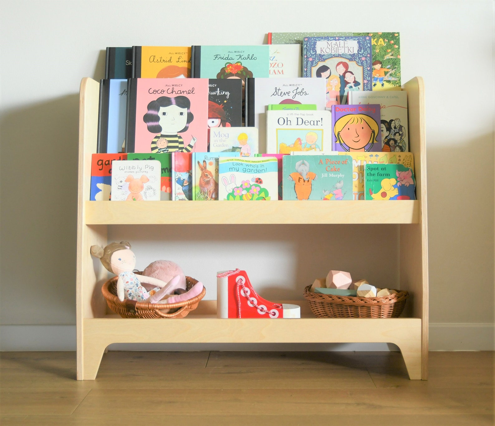 Montessori Bookcase Montessori Furniture Montessori Library - Etsy