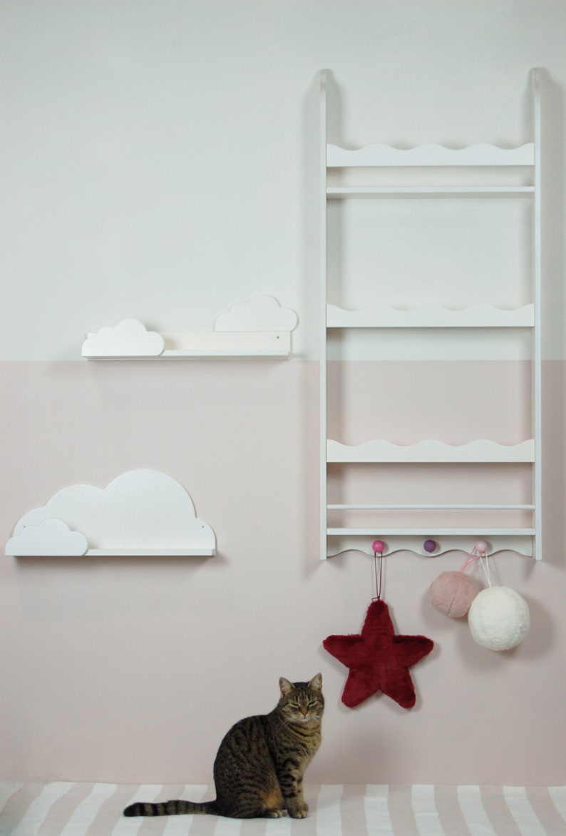 Cloud Shelf Shelf with Clouds | Etsy