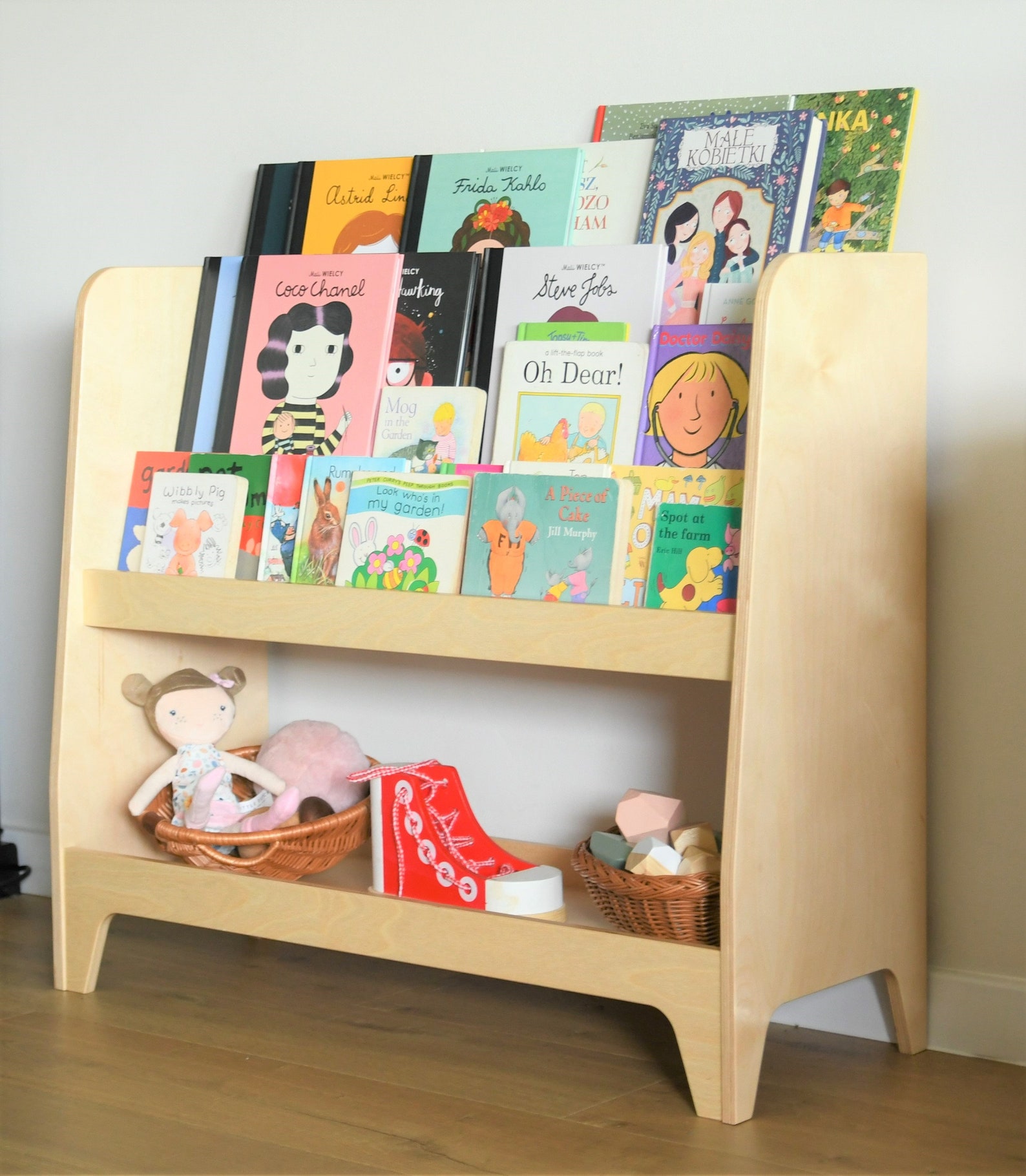 Montessori Bookcase Montessori Furniture Montessori Library - Etsy