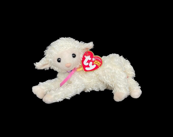 TY Tender the Lamb (2004) Beanie Baby - Etsy