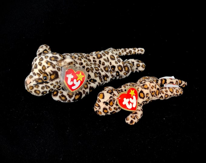 Vintage TY "freckles" the Leopard (1996) Beanie Baby - Etsy