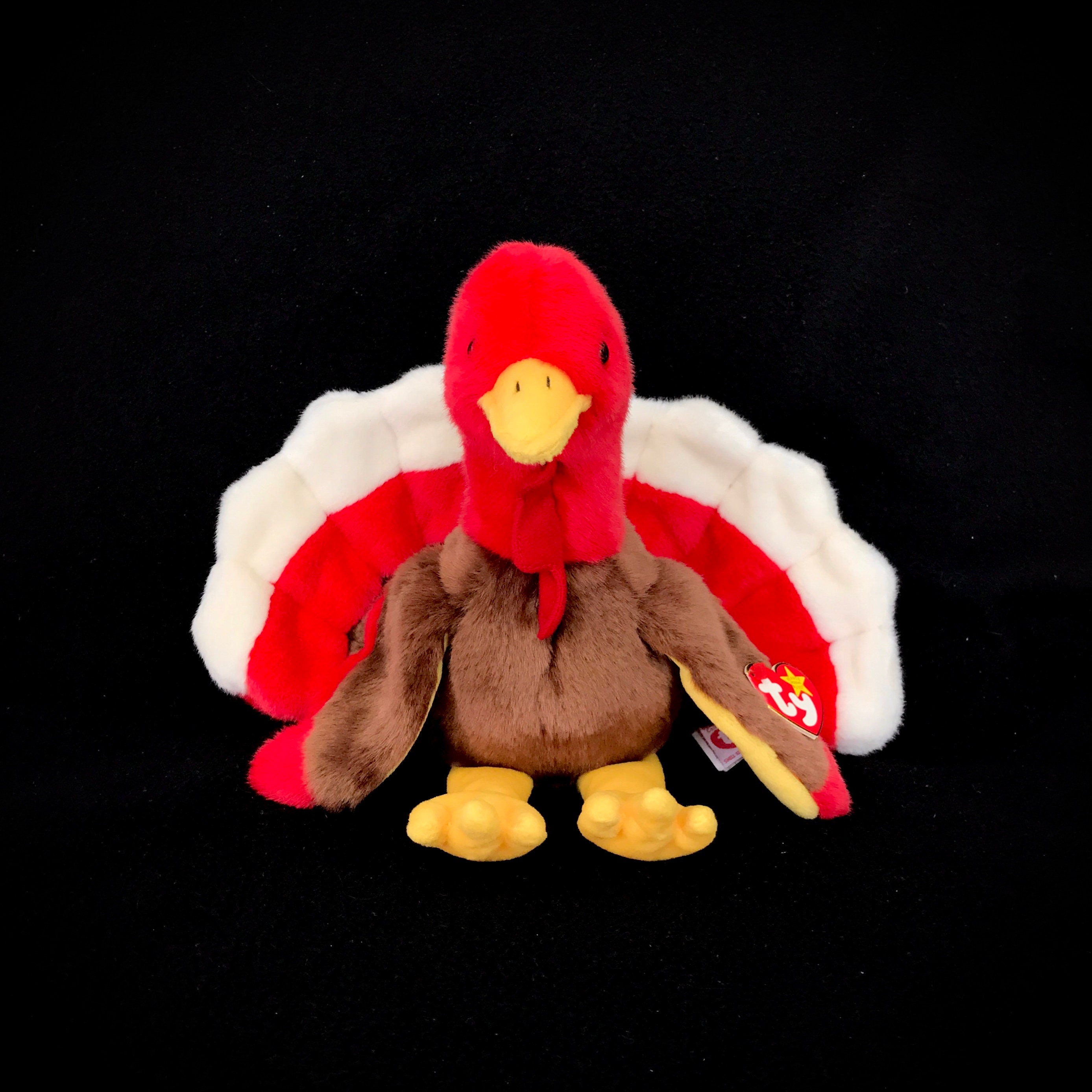 TY Gobbles the Turkey 1999 Beanie Buddy | Etsy