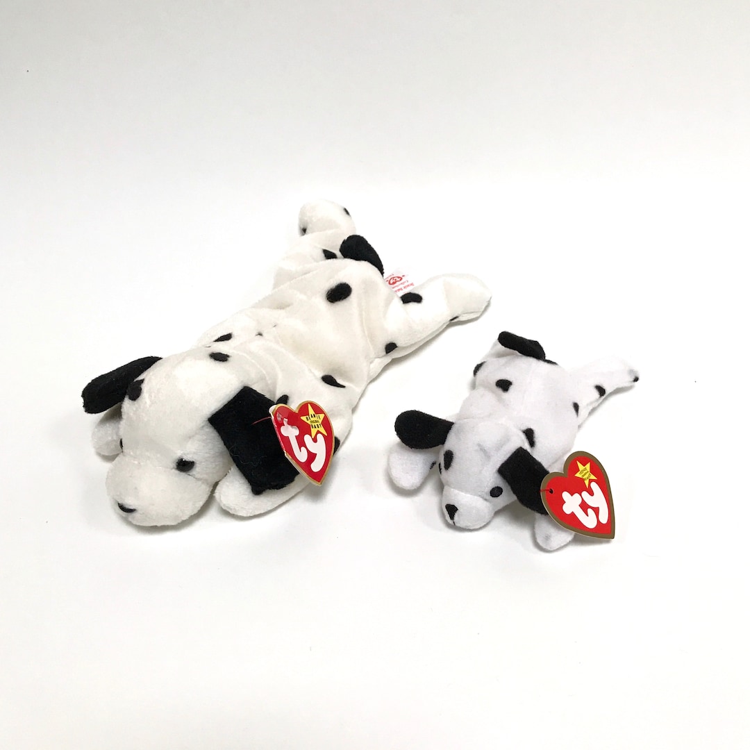 Vintage TY "dotty" the Dalmatian (1996) Beanie Baby - Etsy