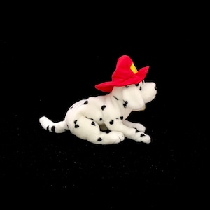 Vintage TY "fireplug" the Dalmatian (2004) Beanie Baby - Etsy