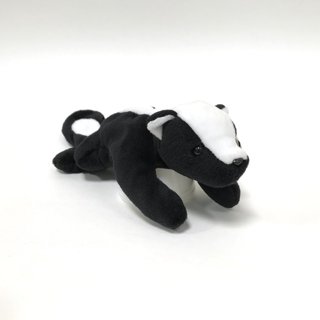 Vintage TY "stinky" the Skunk (1995) Beanie Baby - Etsy