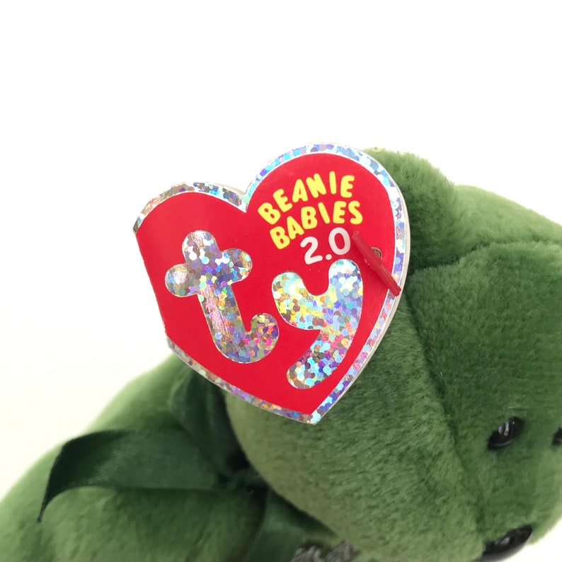 TY Luckier the Bear // Beanie Baby 2.0 - Etsy