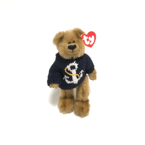 Toys 1999 Ty Retired Azure the Bear from the ATTIC TREASURES COLLECTION ...