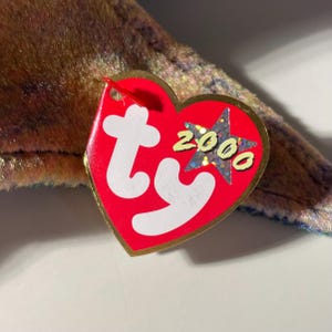 Vintage TY "swoop" the Pterodactyl (2000) Beanie Baby - Etsy
