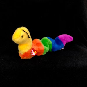 Vintage TY "inch" the Inchworm (1999) Beanie Buddy - Etsy