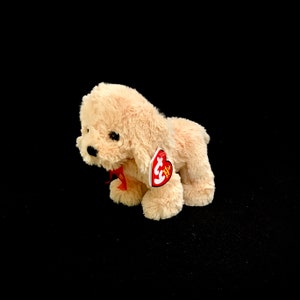 TY "pudding" the Golden Retriever // Beanie Baby - 5.5 Inches - Etsy