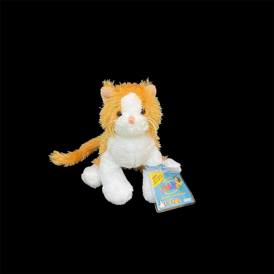 GANZ Lil Kinz Gold and White Cat // New With Sealed Code - Etsy