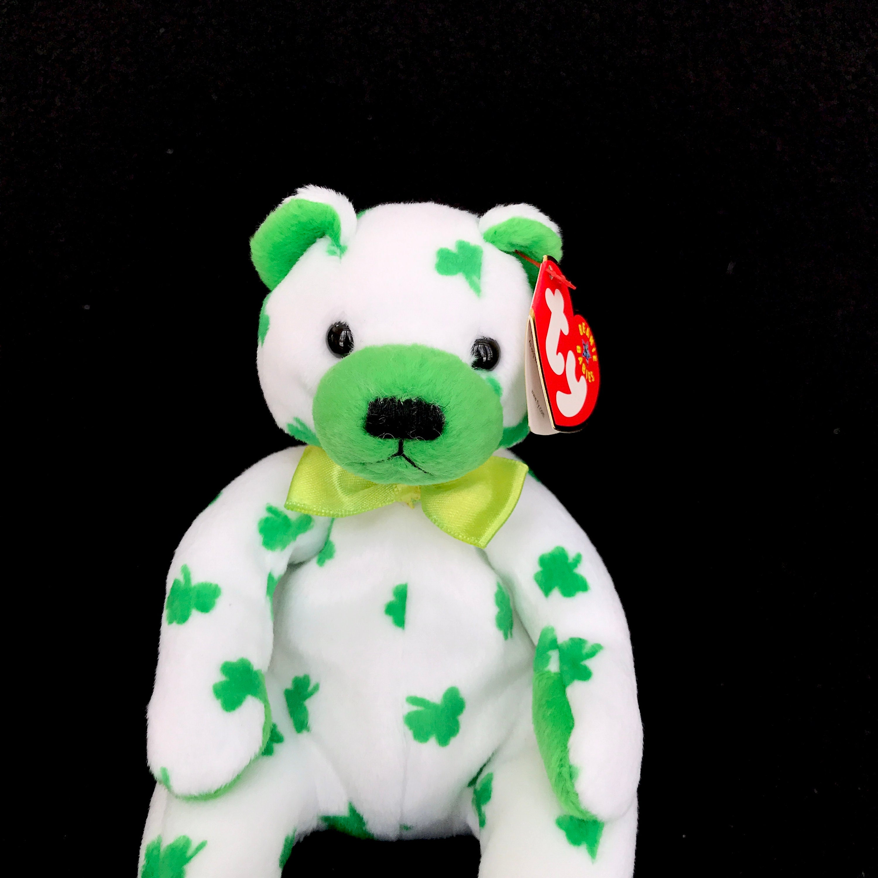 TY Clover the Bear 2001 Beanie Baby | Etsy