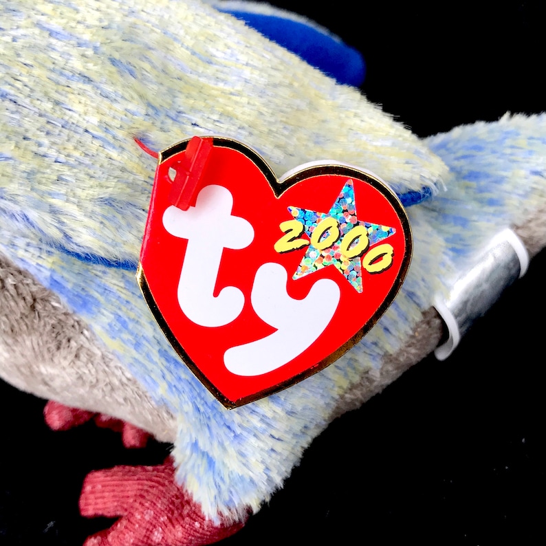 Vintage TY "buzzy" the Bird (2000) Beanie Baby - Etsy