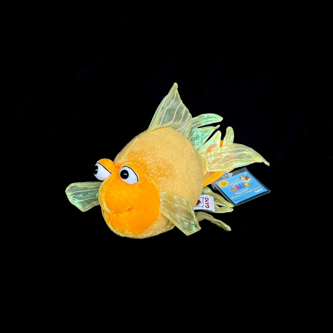 GANZ Webkinz Fantail Goldfish // New With Sealed Code - Etsy