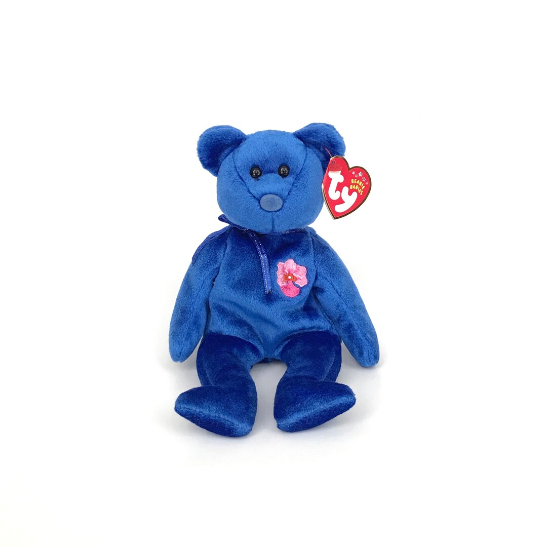 Vintage TY vanda the Bear 2002 Beanie Baby Singapore Exclusive - Etsy