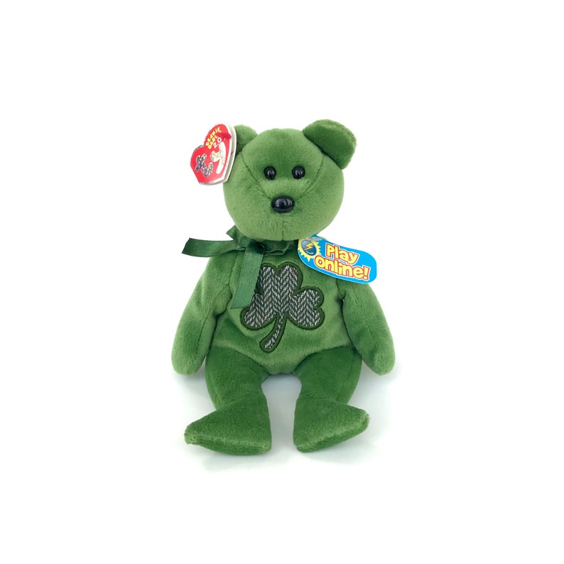 TY Luckier the Bear // Beanie Baby 2.0 - Etsy