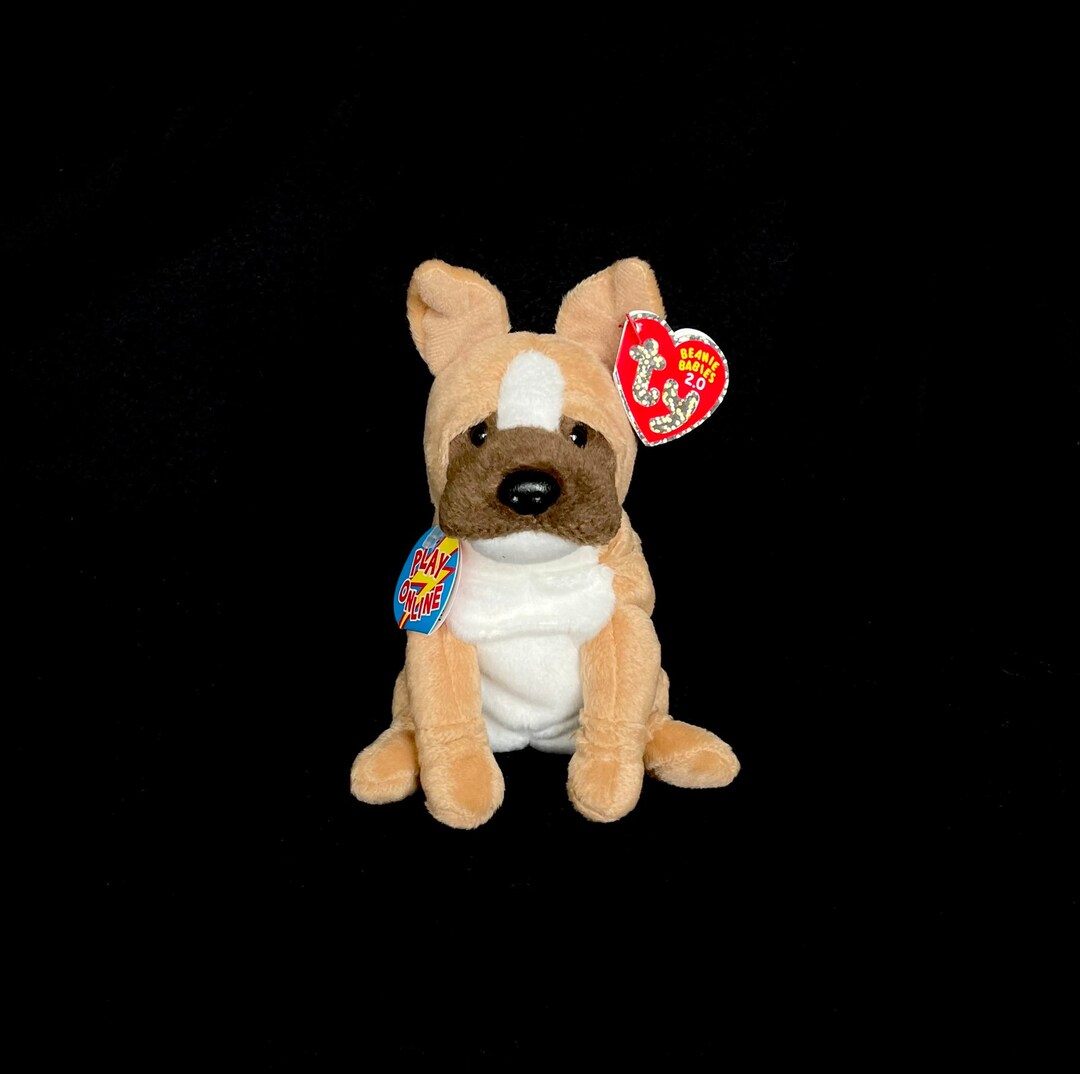 TY "cargo" the Bulldog // Beanie Baby 2.0 - Etsy
