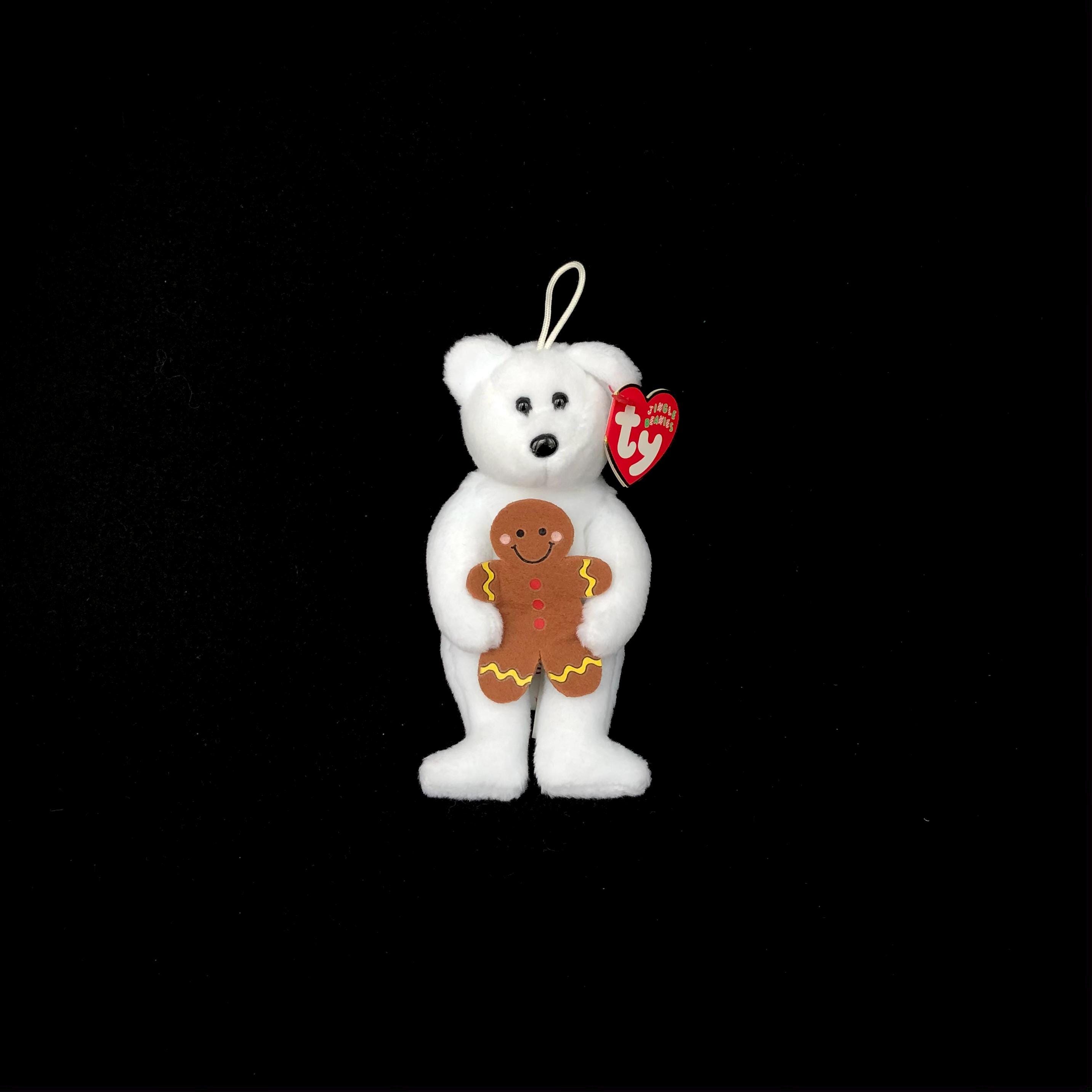 TY "gifts", "goody" & "yummy" the Bear // Jingle Beanie - Holiday ...