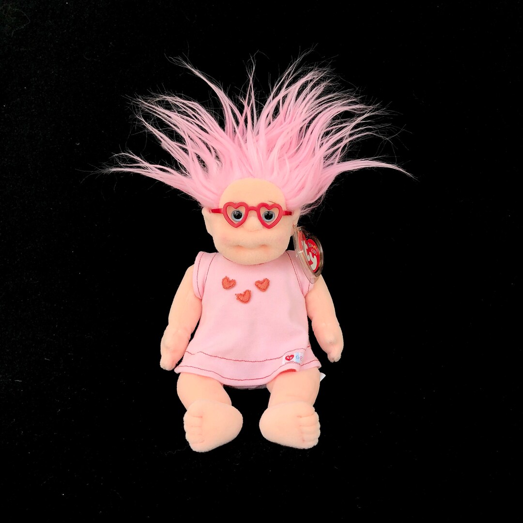 Vintage TY luvie the Beanie Kid 2001 Soft Plush Doll - Etsy