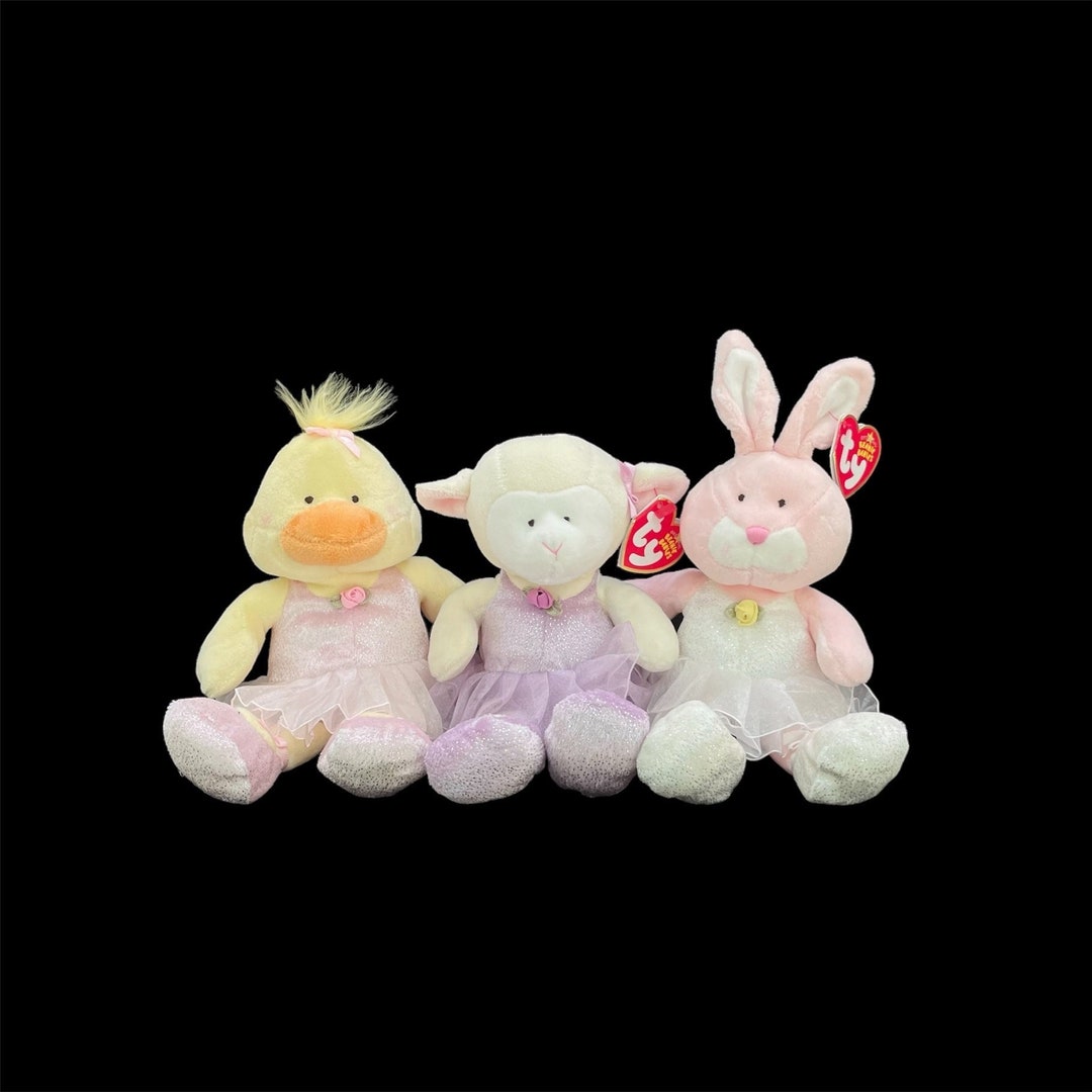 YOU CHOOSE: TY allegro the Duck, arabesque the Lamb or pique the Bunny ...