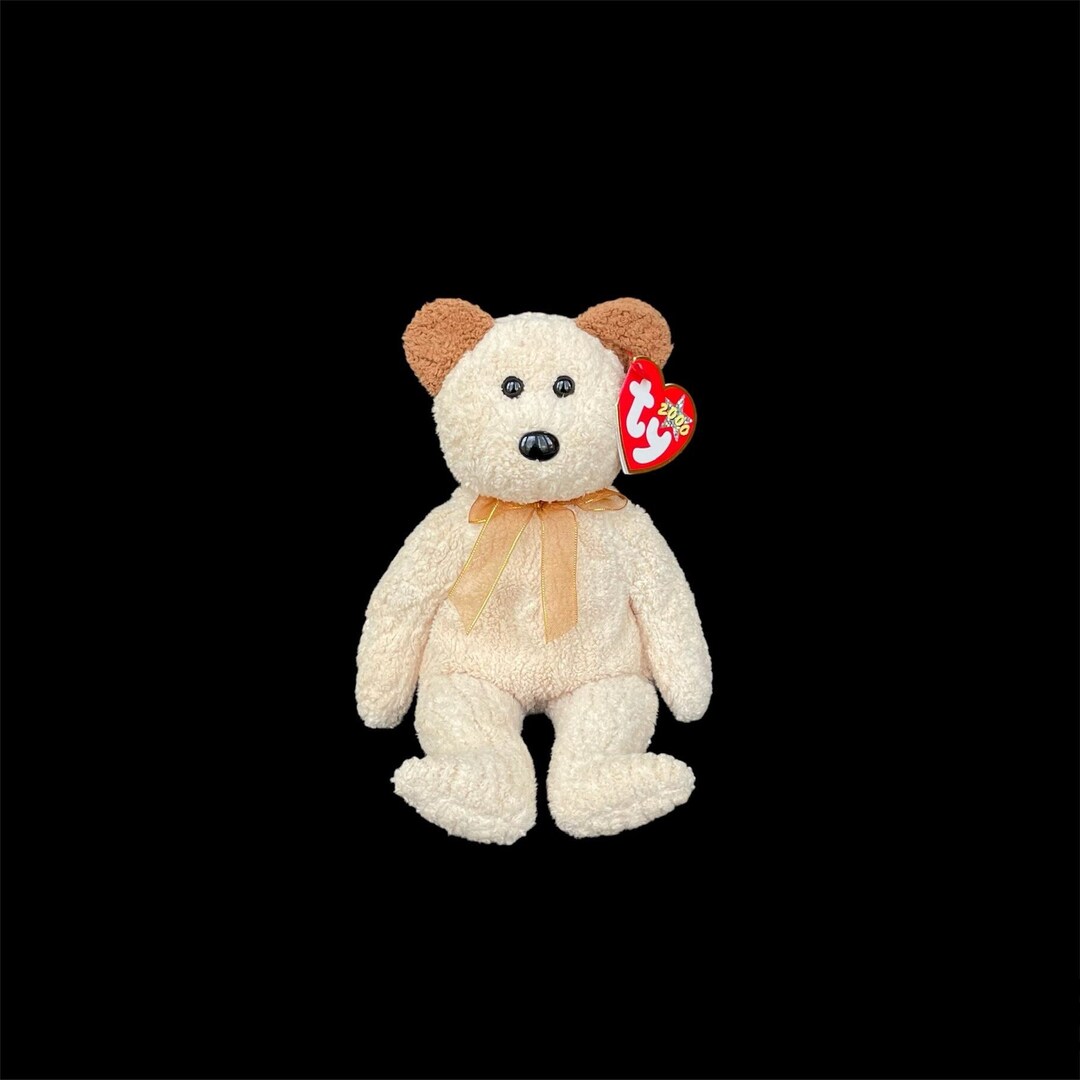 Vintage TY "huggy" the Bear (2000) Beanie Baby - Etsy