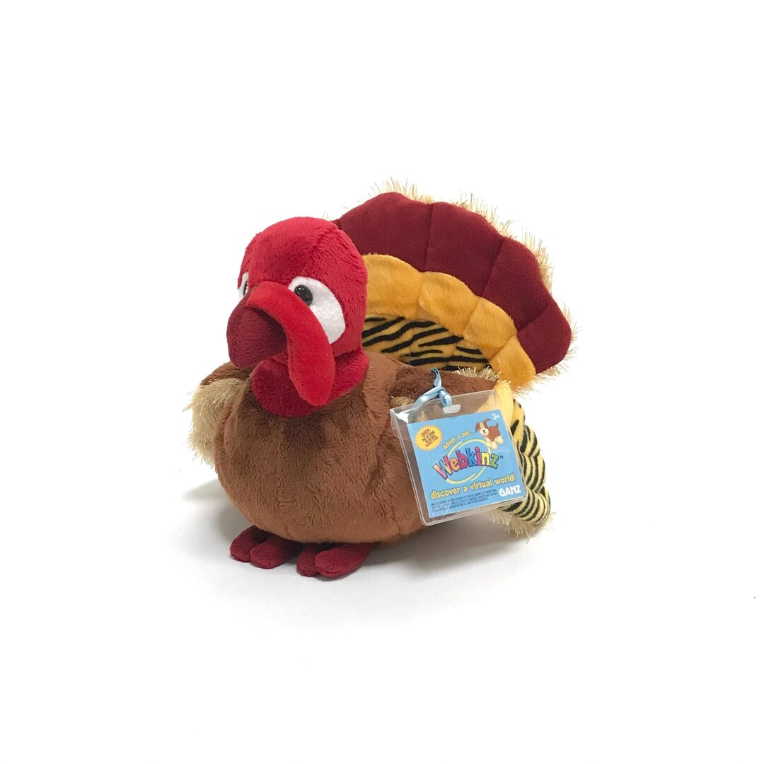 GANZ Webkinz Gobbler Turkey // New With Sealed Code - Etsy