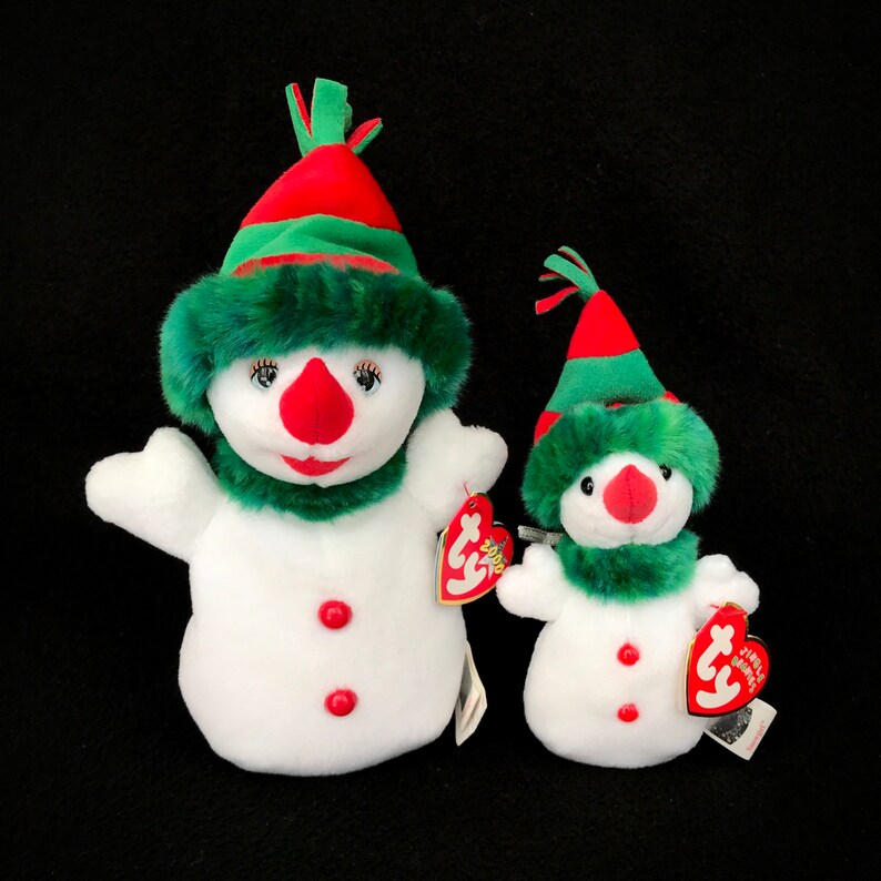 Vintage TY "snowgirl" (2000) Beanie Baby - Etsy