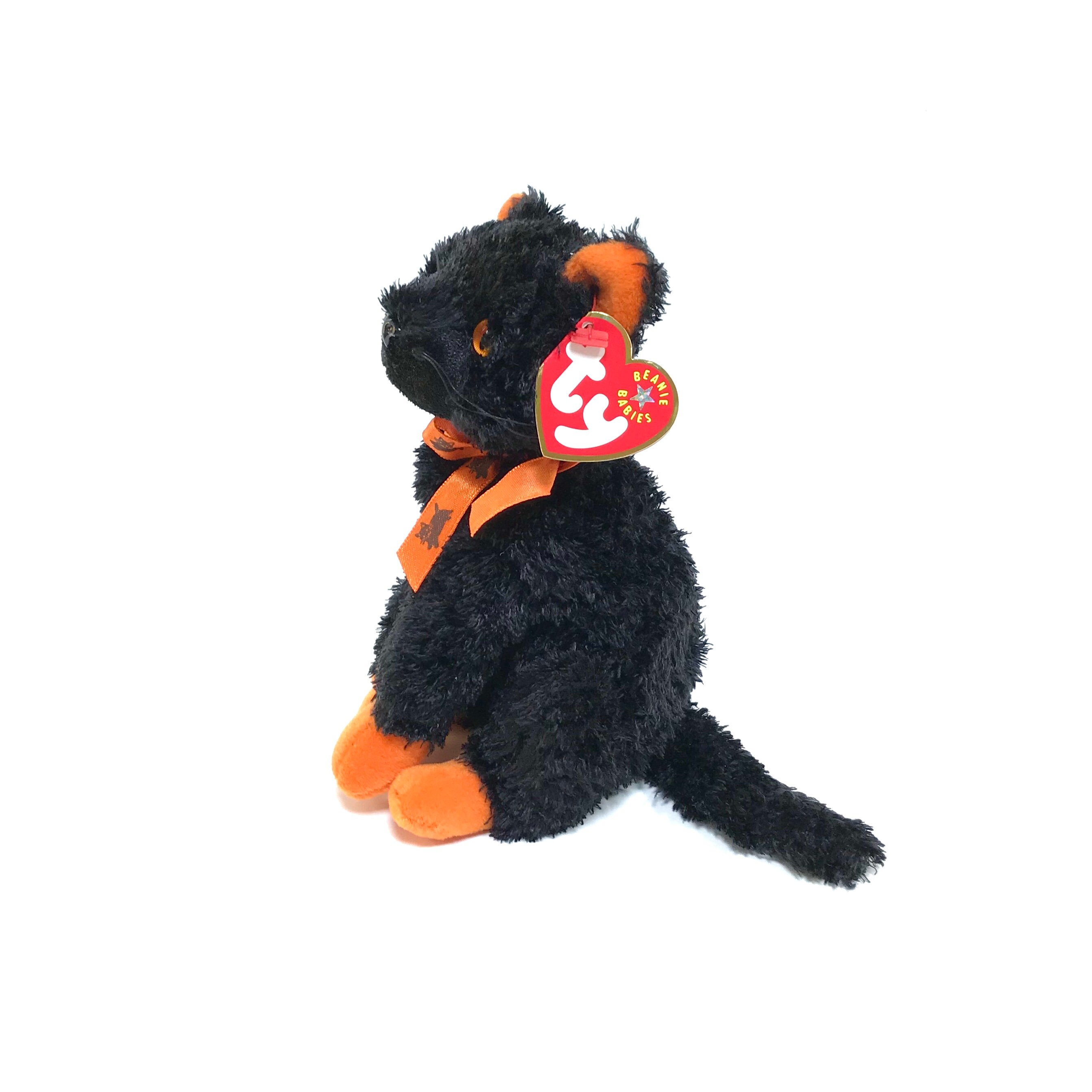 Vintage TY "fraidy" the Black Cat (2000) Beanie Baby - Etsy