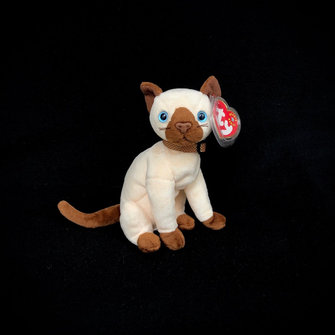 Vintage TY "siam" the Siamese Cat (2000) Beanie Baby - Etsy
