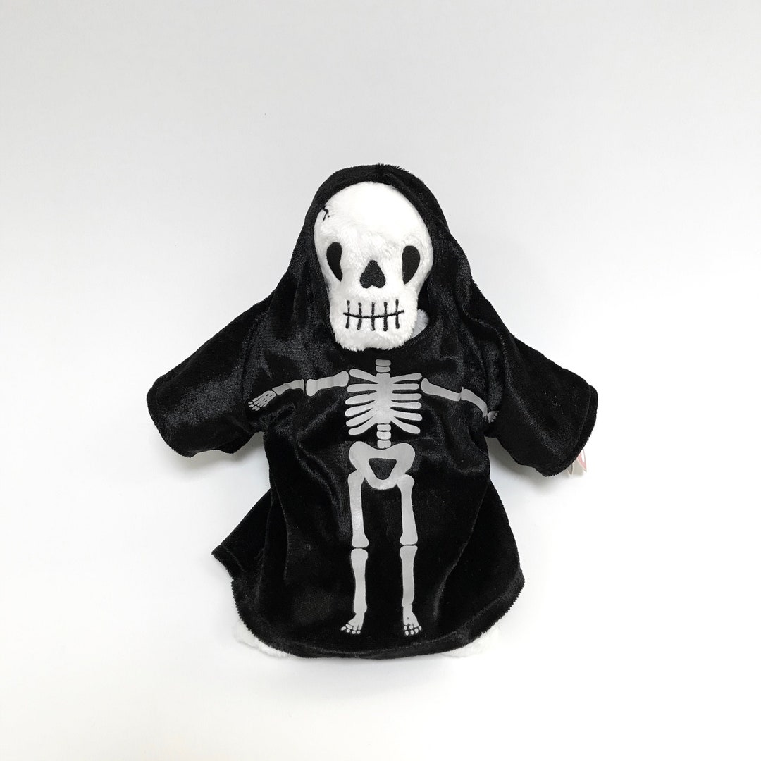 Vintage TY "creepers" the Skeleton (2000) Beanie Baby - Etsy