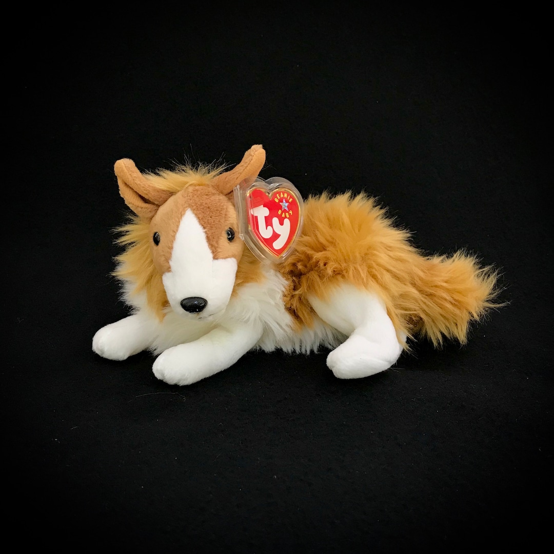Vintage TY cassie the Collie 2000 Beanie Baby - Etsy